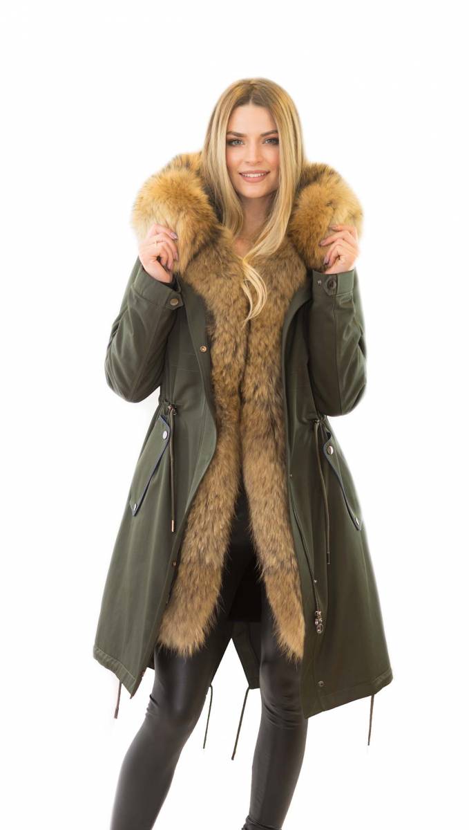 Verwunderlich Jacke Mit Echtpelz Damen Bild